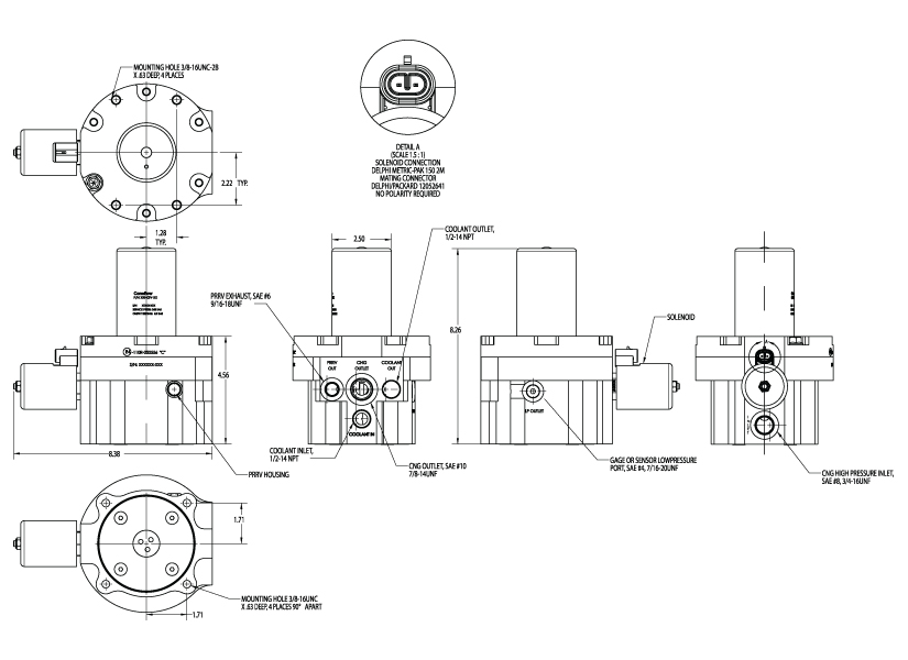 XRNGV Series Compressed Gas Regulator | Conoflow