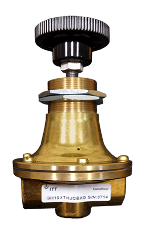 GH10 Series (Brass) Manual Loading Regulator | Conoflow